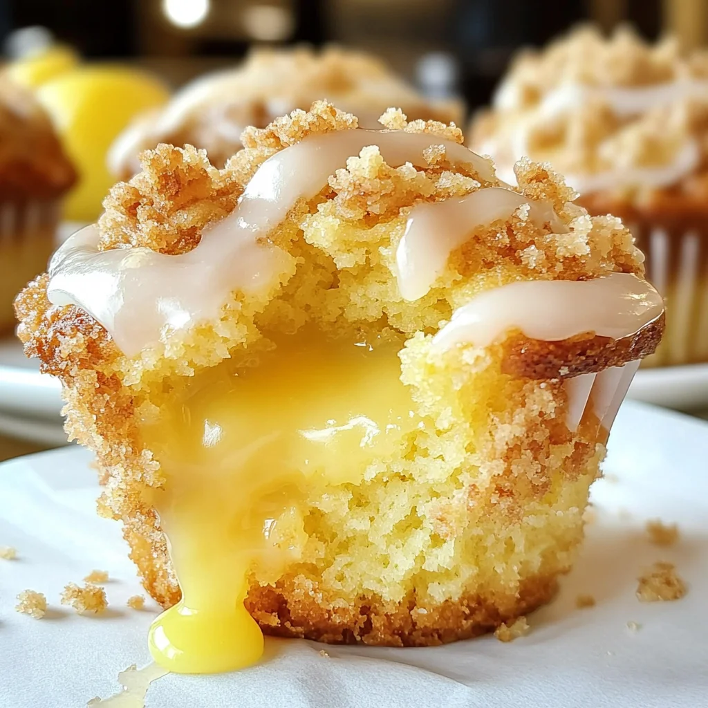 Lemon Curd Muffins