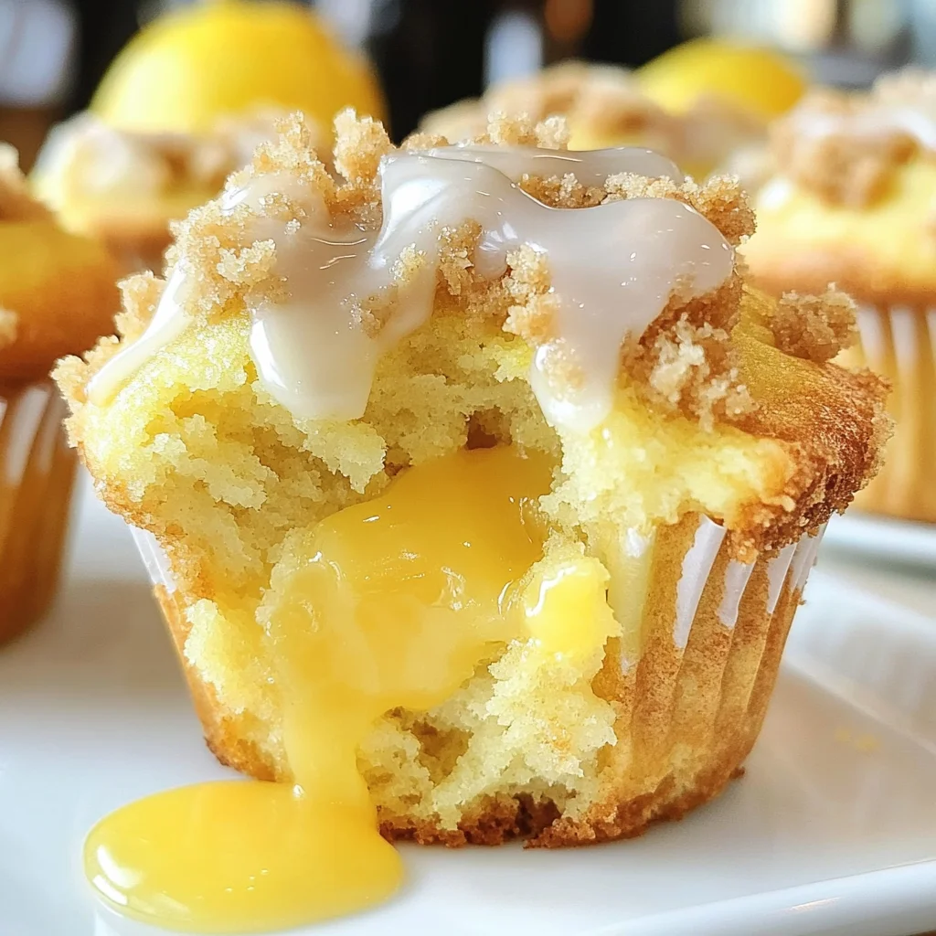 Lemon Curd Muffins